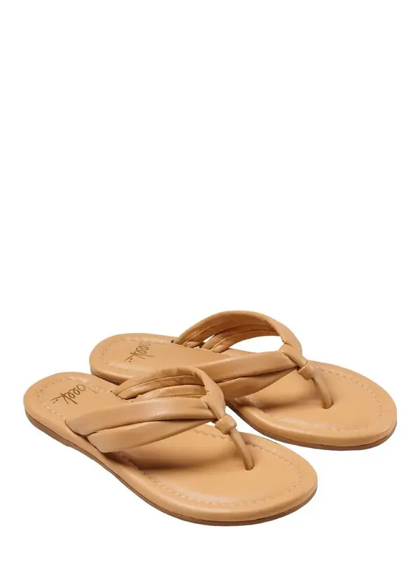 Beek Padded Strap Flip Flops - Beach