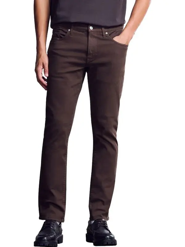 GENERAL DENIM WORKS Ride Slim Fit Jeans - Coffee Bean Denim