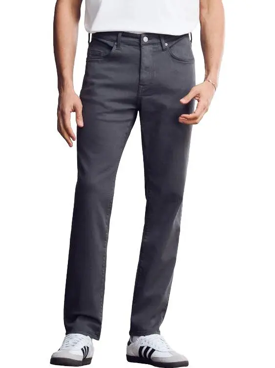 GENERAL DENIM WORKS Route Athletic Fit Tapered Leg Jeans - Dark Grey