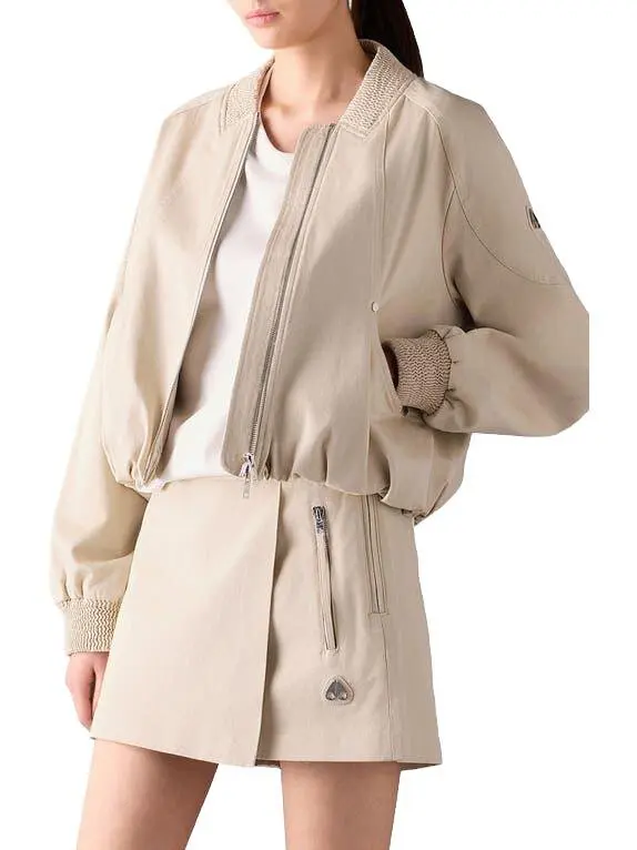 Moose Knuckles Cardin Cotton Jacket - Alabaster
