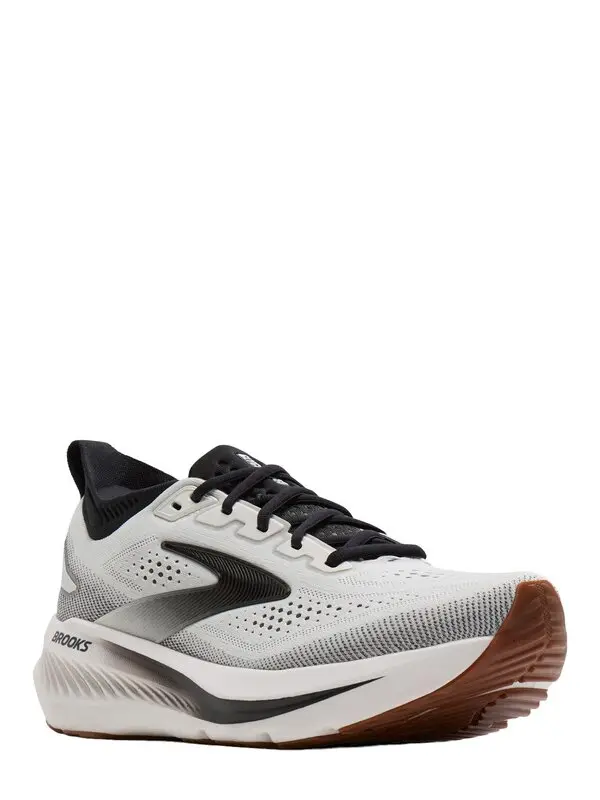 Brooks Glycerin 23 Running Shoe - White/black/gum