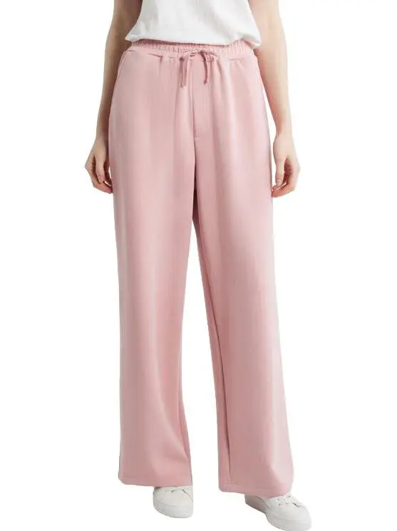 Bernardo Drawstring Knit Pants - Blush