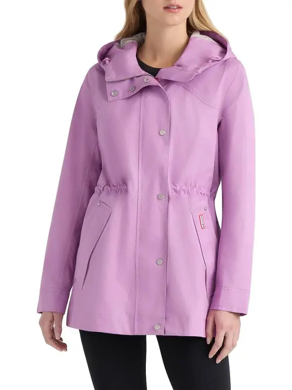 Hunter Adela Hooded Waterproof Jacket - Mystic Peony