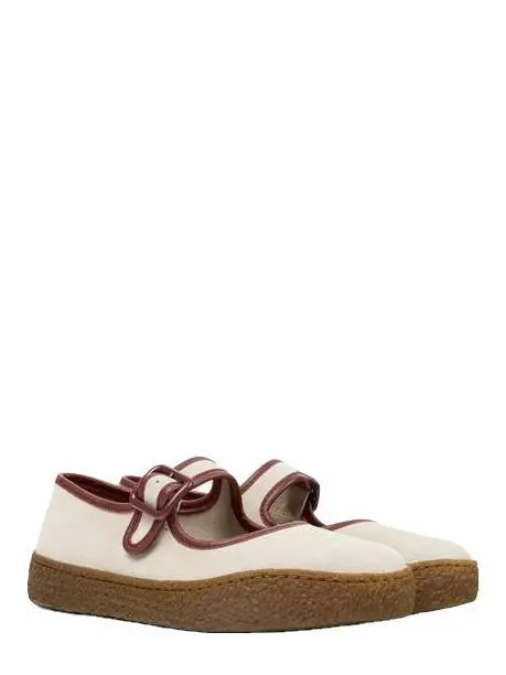 Camper Peu Terreno Mary Jane Flat - Light Beige
