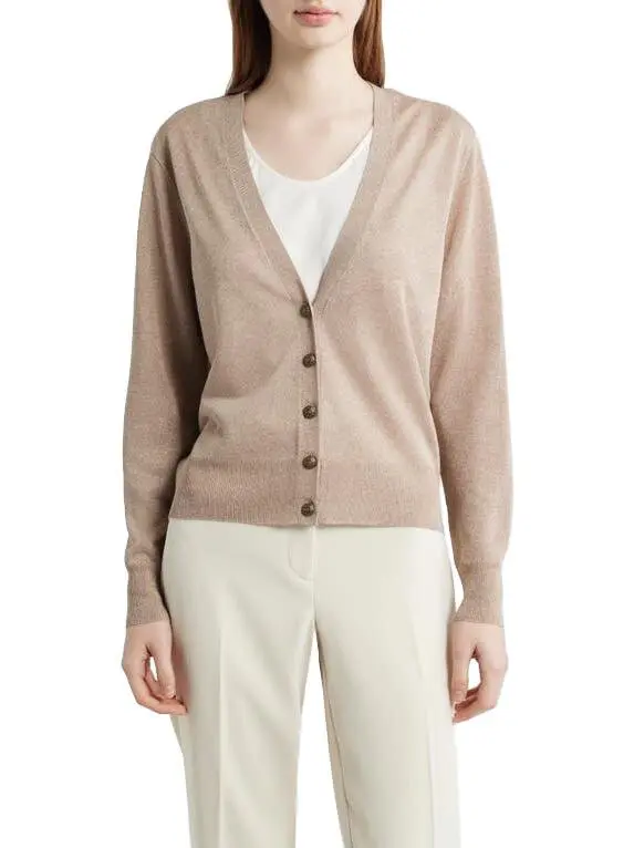 Kobi Halperin Jenna V-neck Cardigan - Khaki