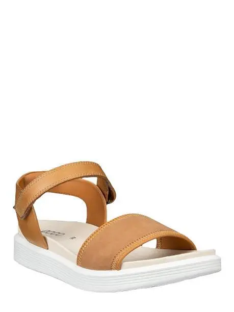 Ecco Soft Two-strap Sandal - Cashmere/lion