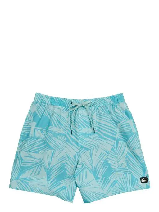 Quiksilver Mix Volley 17" Swim Trunks - Aqua