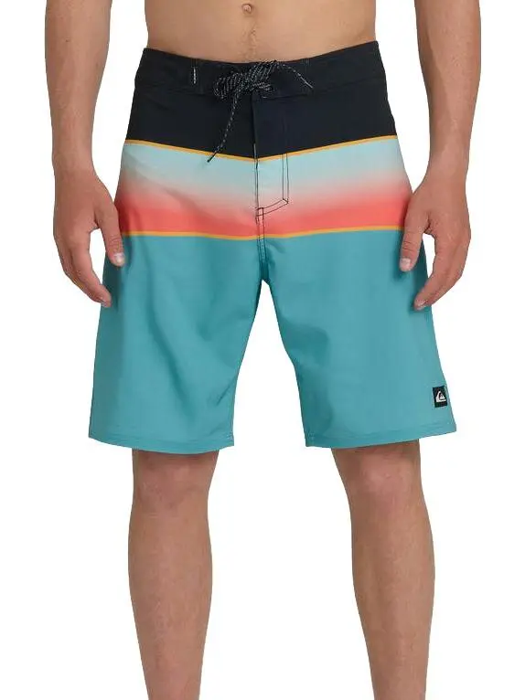 Quiksilver Surfsilk Panel 20" Board Shorts - Aqua