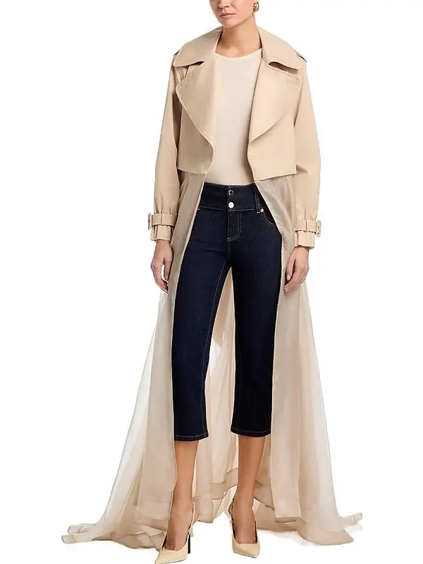 Alice + Olivia Nevada Trench - Latte