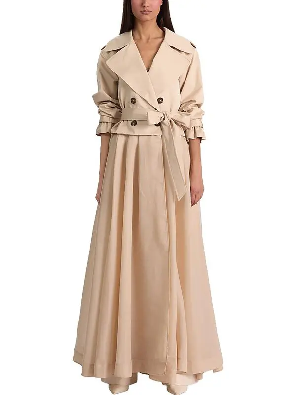 Alice + Olivia Nevada Trench - Latte