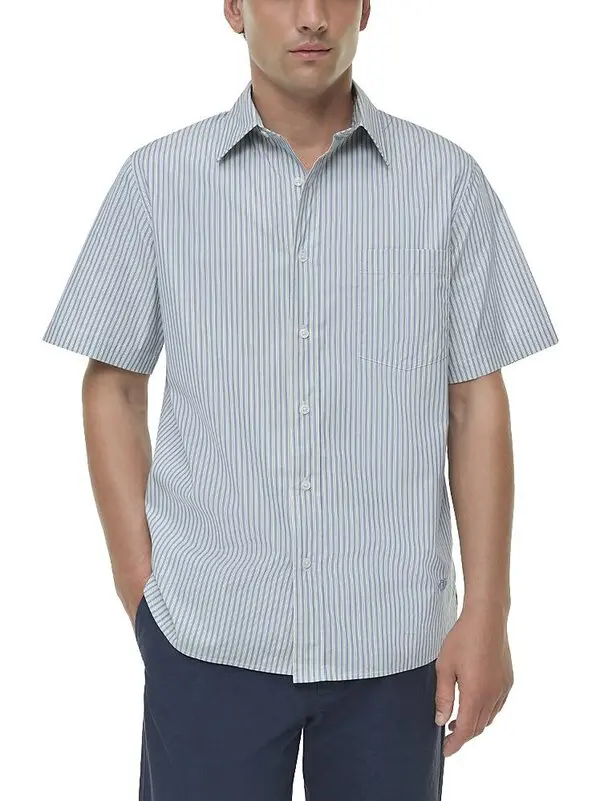 Simkhai Deacon Shirt - Breeze Stripe