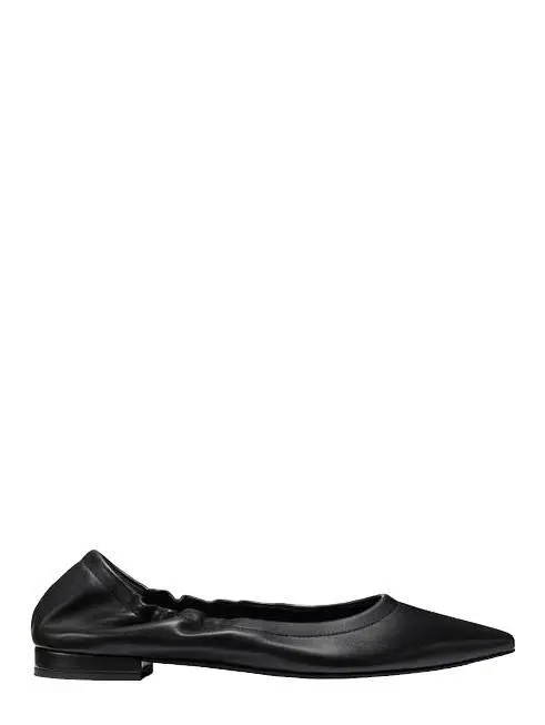 MARGAUX LONNBERG Roma Ballet Flat - Black Nappa