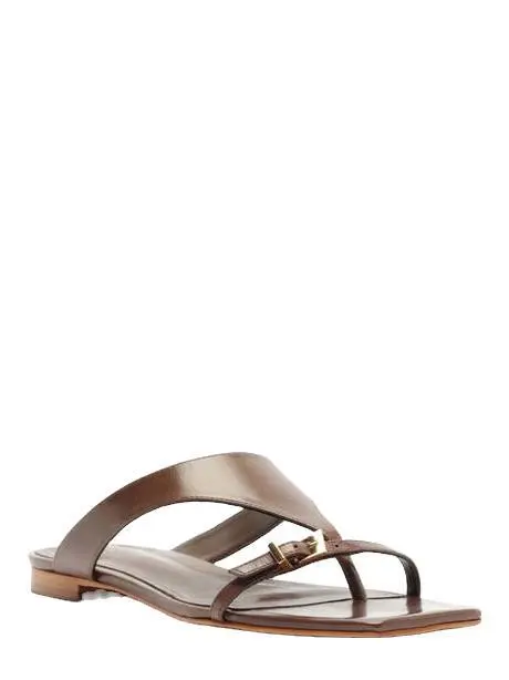 Schutz Tana Flat Flip-flop - Root Brown
