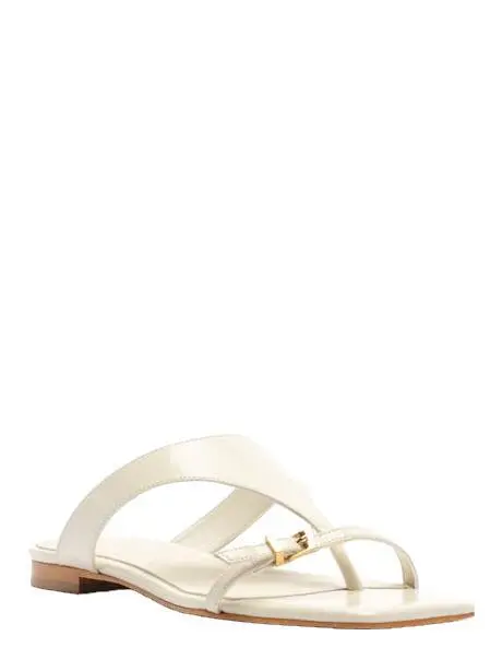 Schutz Tana Flat Flip-flop - Sugar White