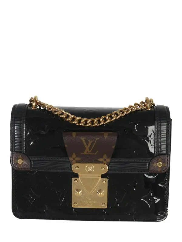 LOUIS VUITTON Monogram Vernis Epi Wynwood - Black