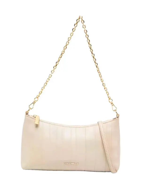 COCCINELLE Mini Aura Shoulder Bag - Neutrals