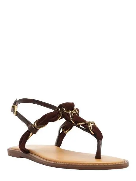 Schutz Camellia Slingback Sandal - Root Brown