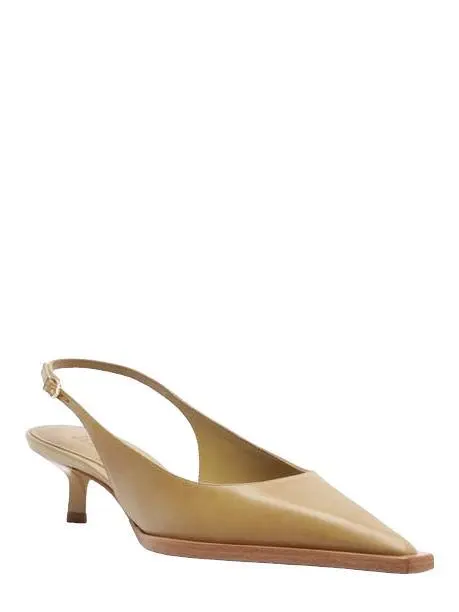 Schutz Daria Slingback Pump - Ecru Olive