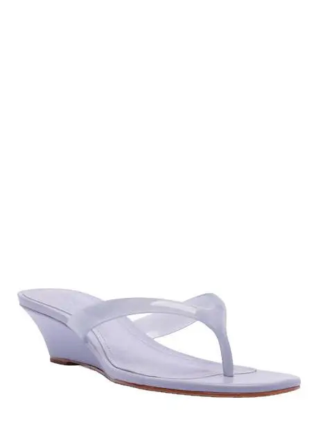 Schutz Roslyn Wedge Sandal - Lavander Sky