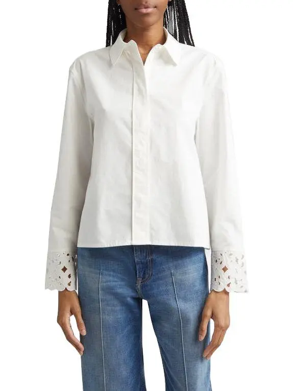 Marimekko Etevyys Keidas Button-up Shirt - Off-white