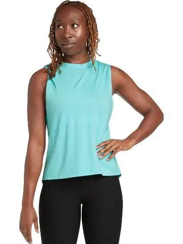 ELECTRIC YOGA Versatile Tank - Electric Cyan