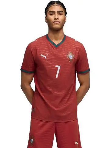 PUMA Cristiano Ronaldo Portugal National Team 2026 Home Authentic Jersey - Red