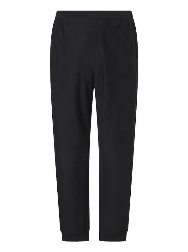 Giorgio Armani Knitted Straight Pants - Black