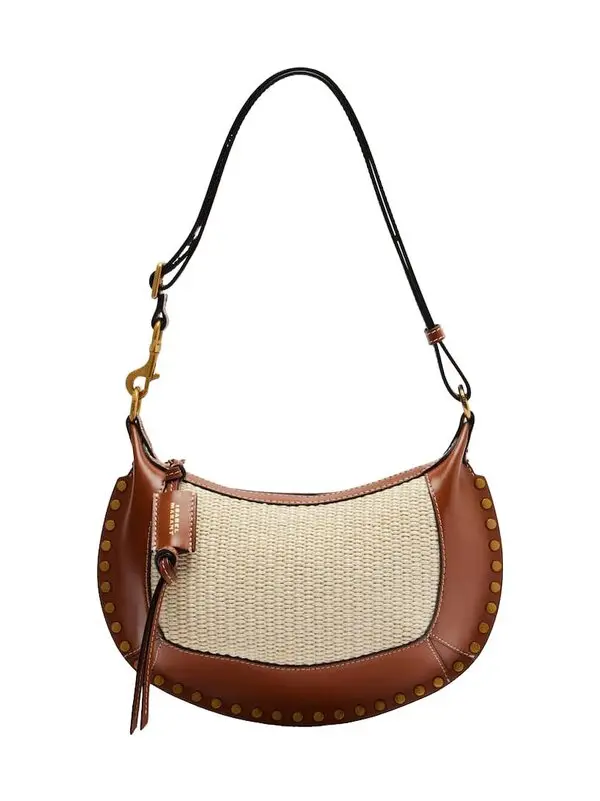 Isabel Marant Oskan Leather Shoulder Bag - Brown