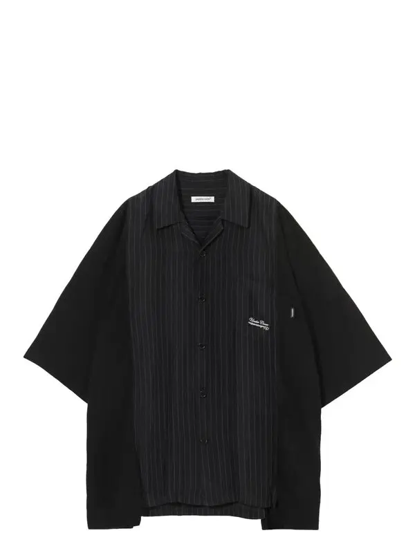 UNDERCOVERISM Pinstripe Pocket Shirt - Black