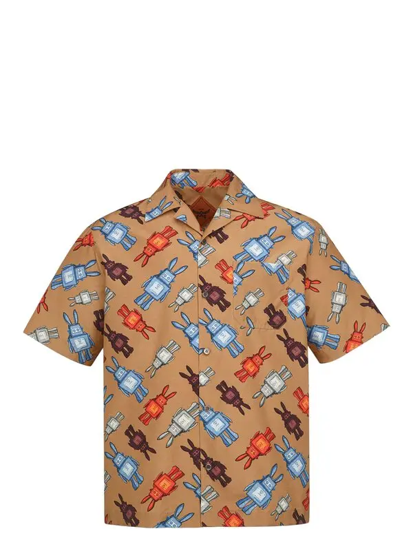 Mcm Rabot Shirt - Cognac