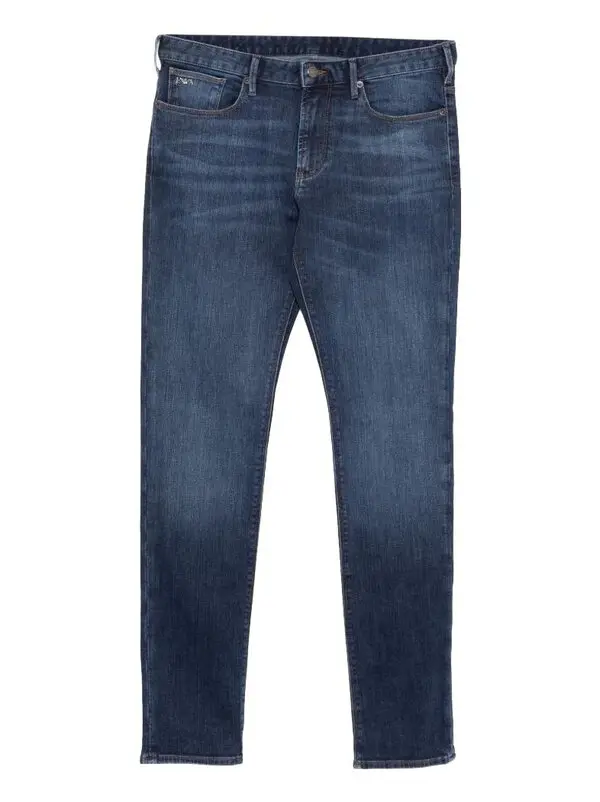 Emporio Armani Denim Cotton Jeans - Blue