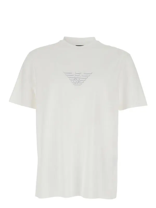 Emporio Armani Logo Cotton T-shirt - White