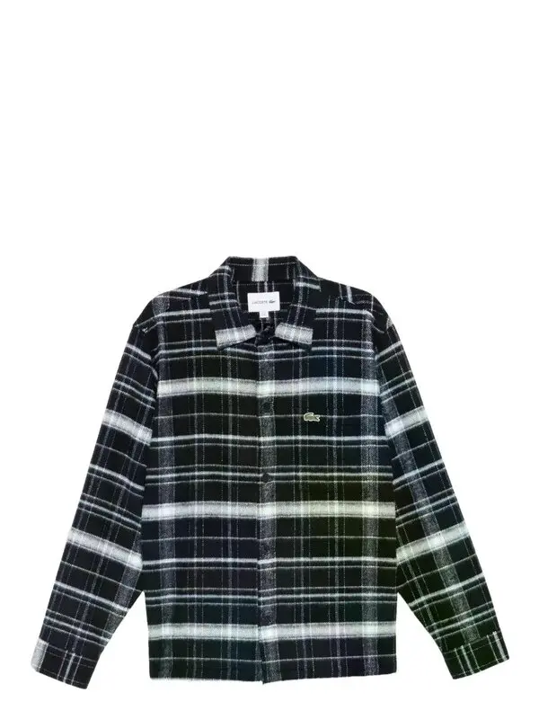 Lacoste Plaid Shirt - Black