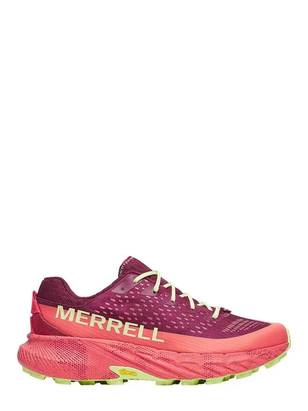 Merrell Agility Peak 5in Athletic Sneakers - Mtl Flare/crimson
