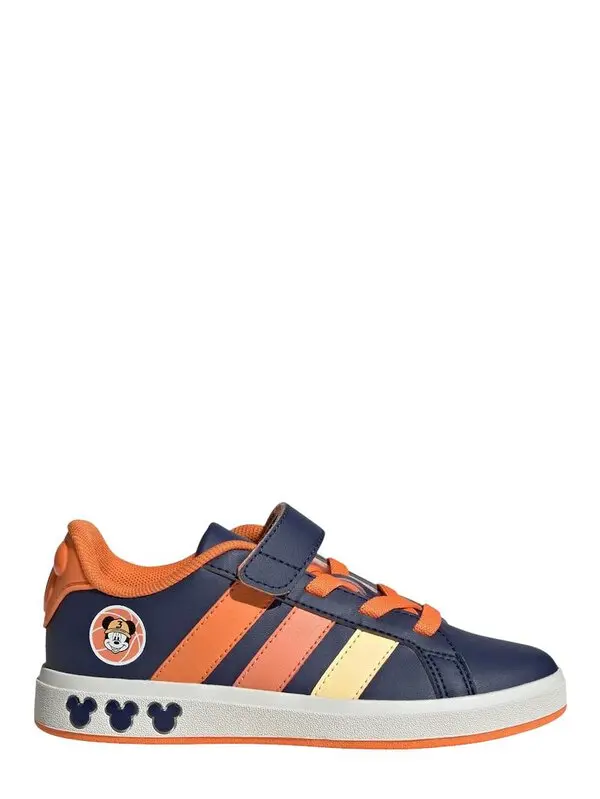 Adidas Grand Court Disney Mickey Mouse Sneakers - Dark Blue/ice Tangerine/pure Orange
