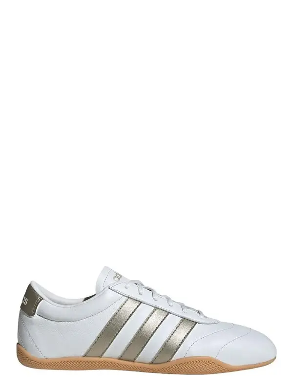 Adidas Grand Court Lo - Crystal White/cyber Metallic/gum