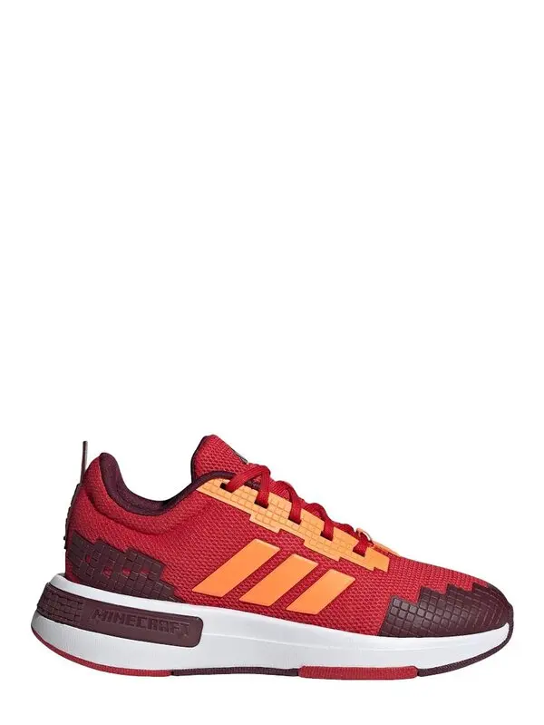 Adidas Pro Minecraft Athletic Sneakers - Better Scarelet Red/lucid Orange/maroon