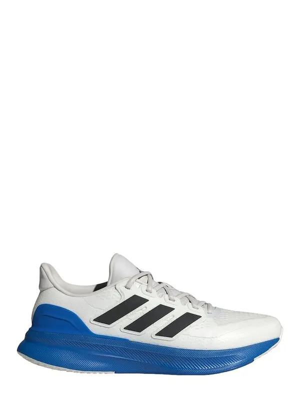 Adidas Ultrarun 5 Lace-up Sneakers - Crystal White/core Black/blue