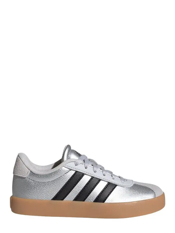 Adidas Vl Court 3.0 Sneakers - Silver Metallic/core Black/light Solid Grey