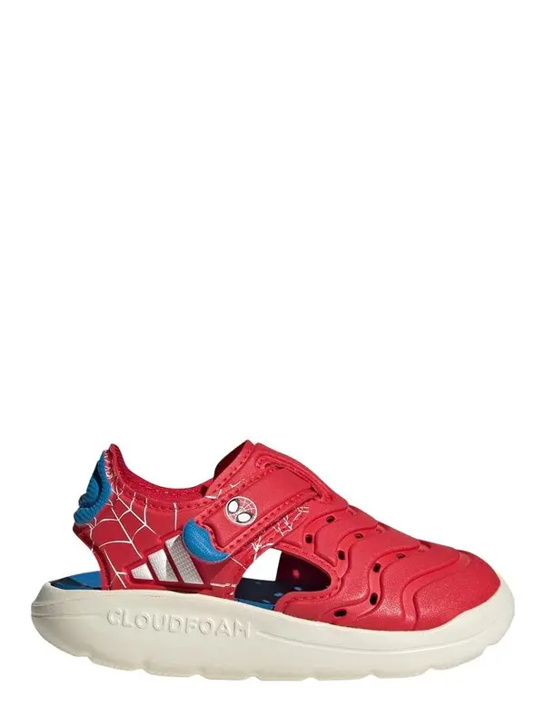 Adidas Water Sandals Marvel Spider-man - Pure Ruby/cloud White/bright Blue