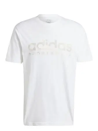 Adidas House Of Tiro Linear Graphic T-shirt - White