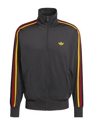 Adidas Firebird Track Top - Utility Black Collegiate Gold Team Power Red Black