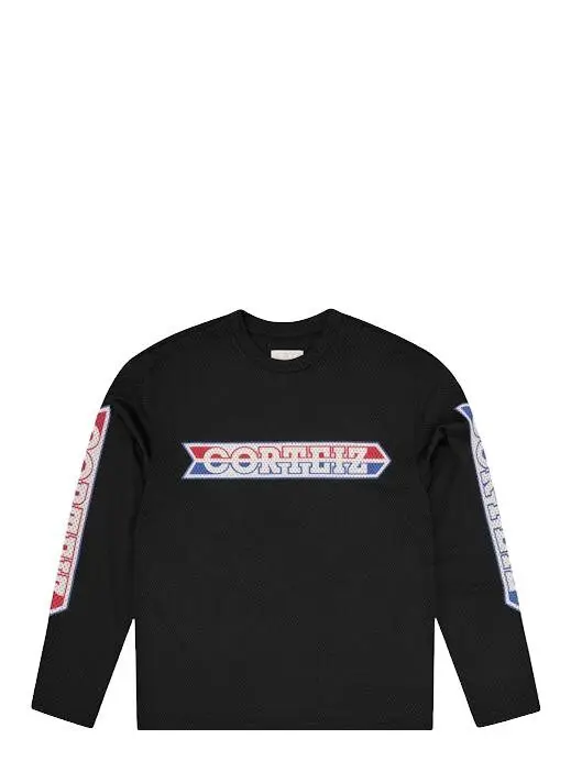 CORTEIZ Race Mesh Long Sleeve Jersey - Black
