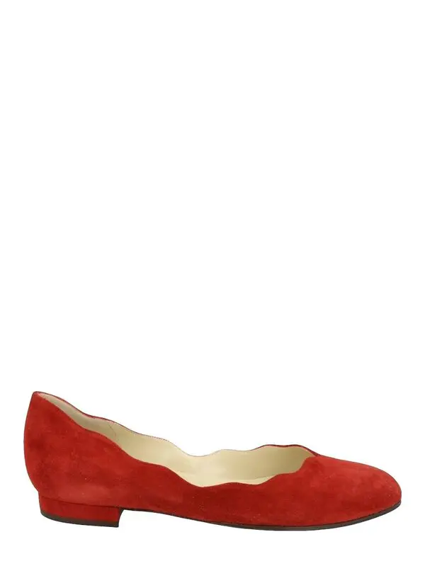 FERRAGAMO Turchina Archive 1960s Ballet Flats - Red