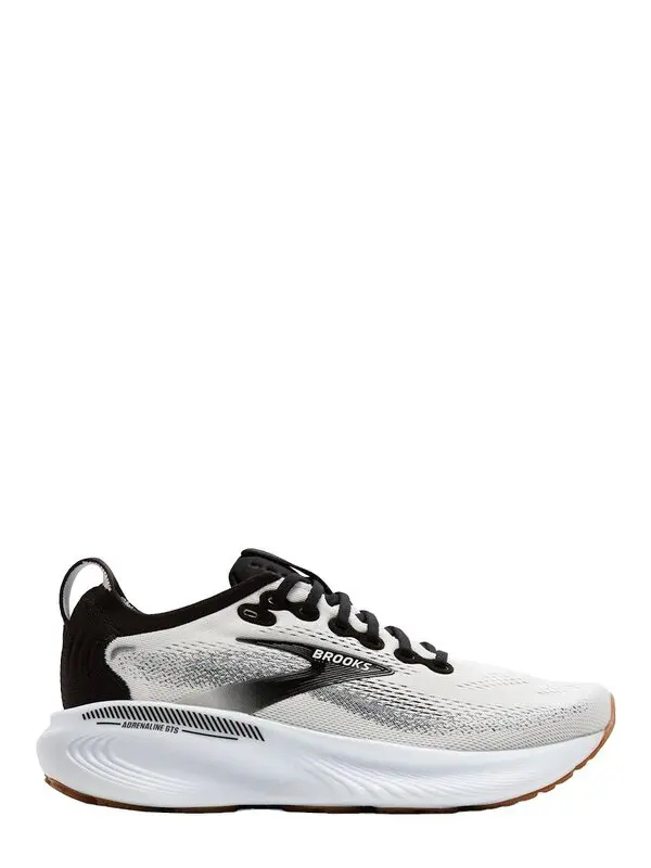 Brooks Adrenaline Gts 25 Gum Athletic Sneakers - White/black