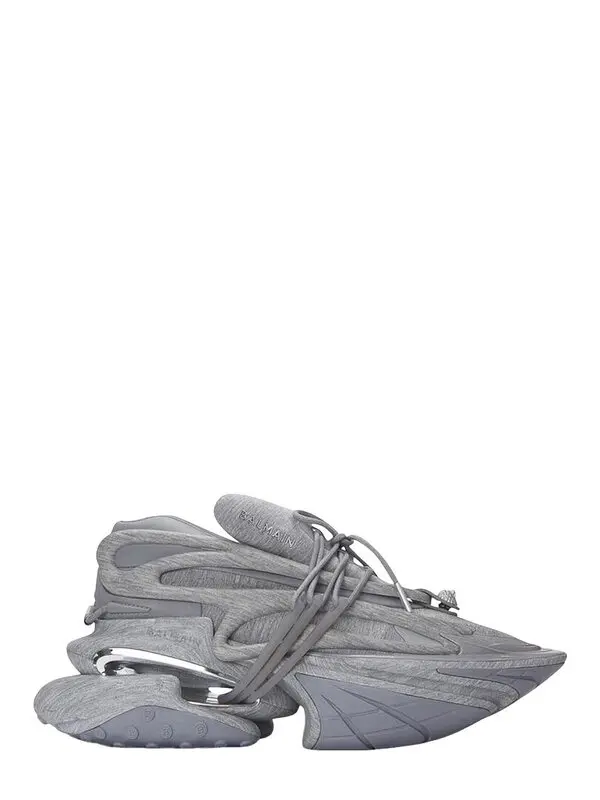 Balmain Unicorn Wave Low-top Sneakers - Grey