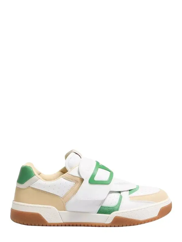 Valentino Garavani Joie De Jouer Sneaker - White/shell/green