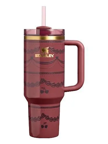 STANLEY 40oz Flowstate Quencher Tumbler - Red Velvet Cake