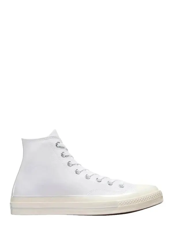CONVERSE Chuck 70 Hi Leather Sneakers - White/fossilized/egret