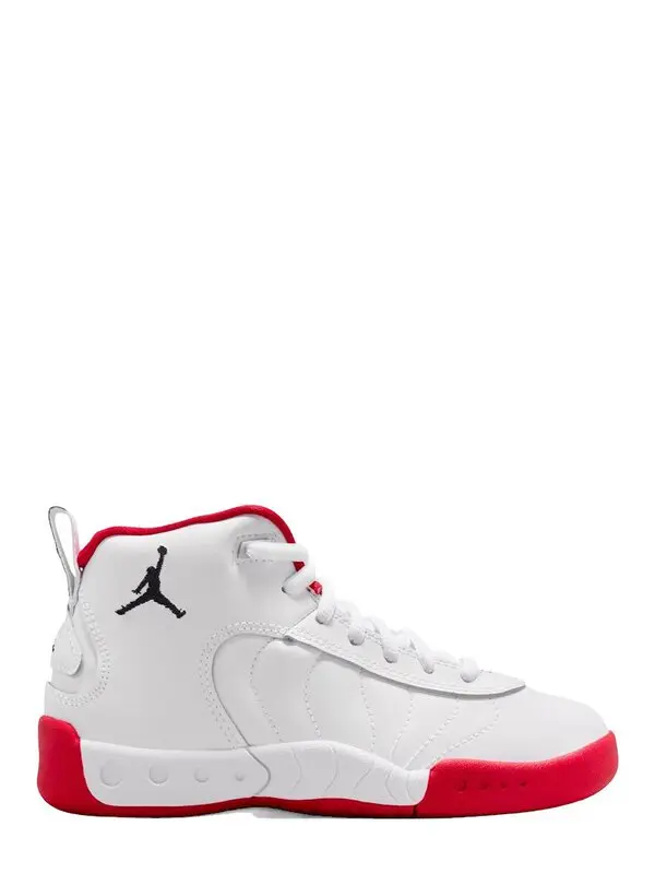 JORDAN Jumpman Pro High-top Sneakers - White/true Red/metallic Silver